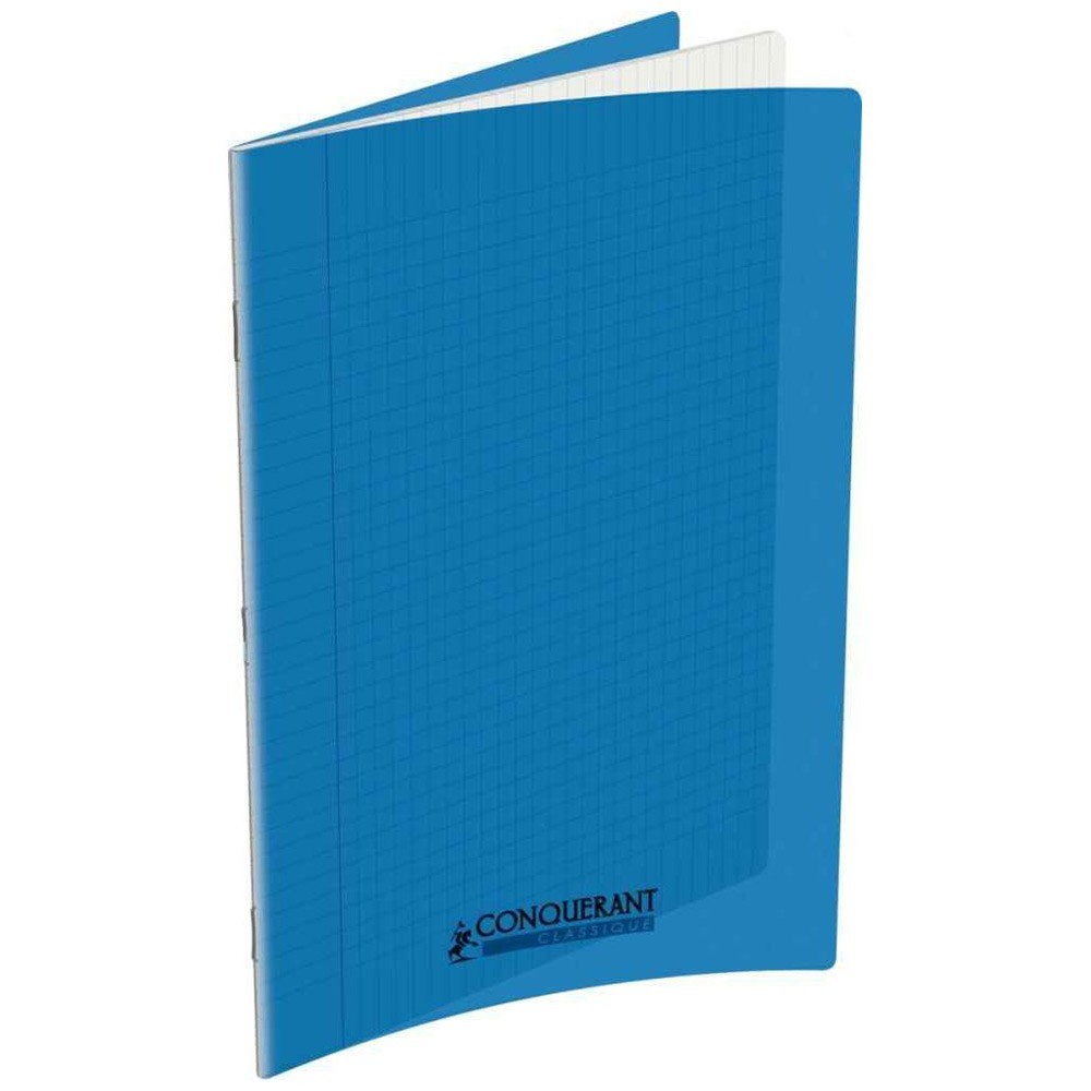 Cahier Polypro 24x32 CONQUERANT Grands Carreaux Séyès 96p