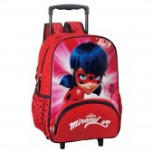 Miraculous ladybug - Backpack on wheels - La boutique des Toons